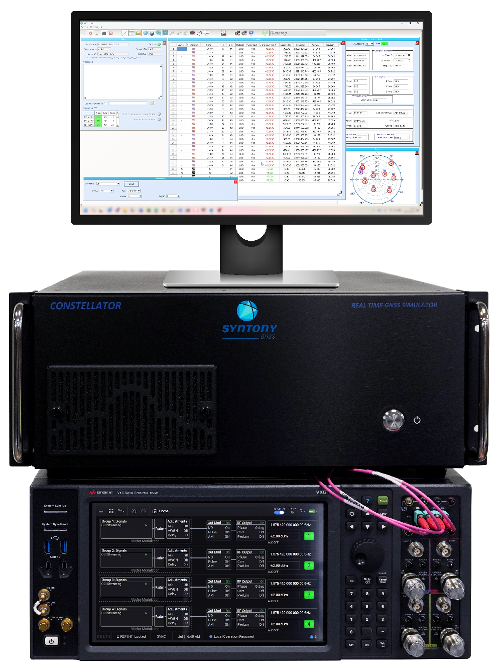 GPS and multi GNSS Simulator - Constellator™ - Syntony
